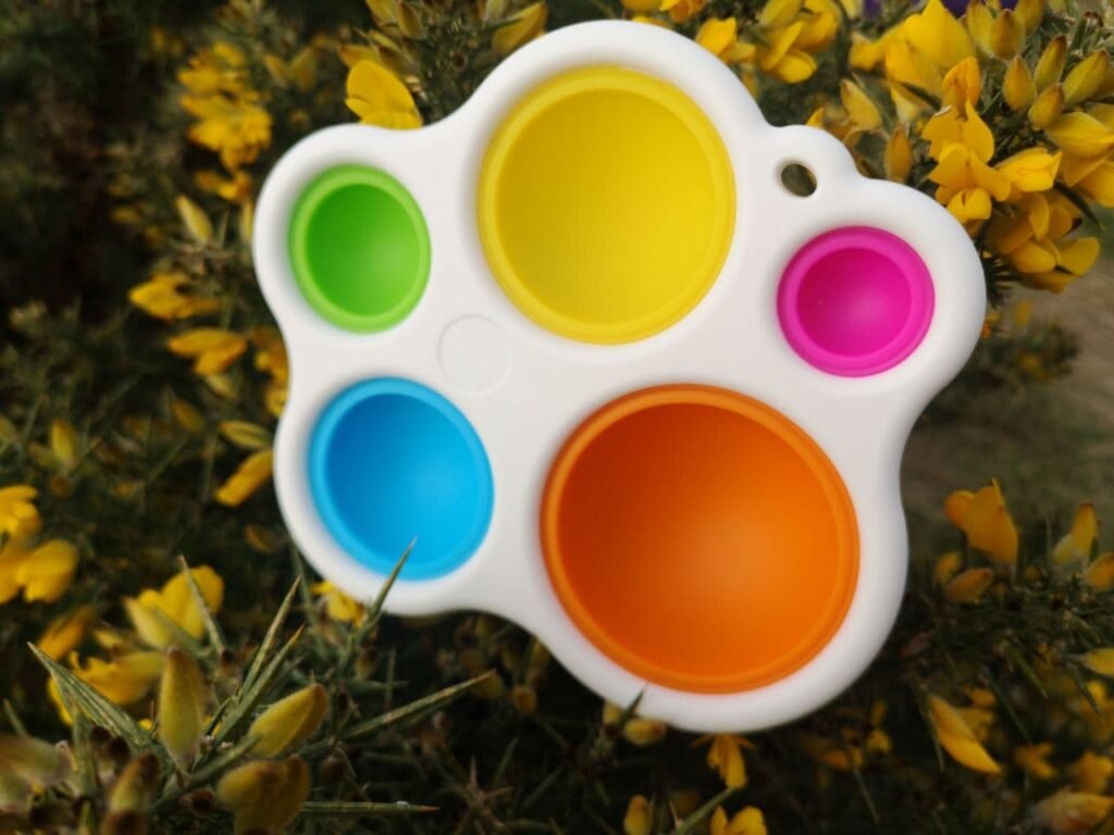 Paw Board Simple Dimple Sensory Fidget Toy, Early Education, Motor ...